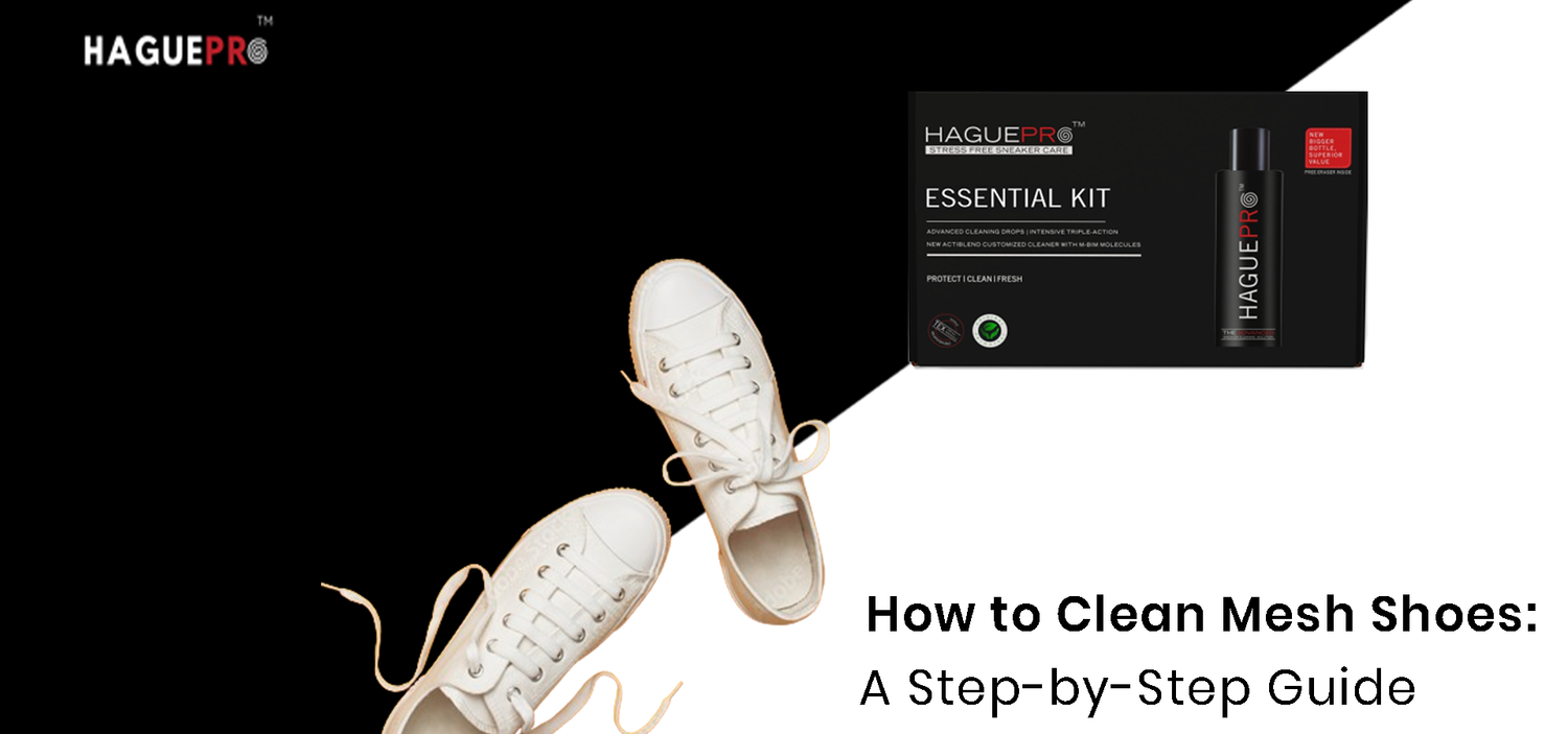 The Ultimate Guide to Cleaning Mesh Shoes – Hague Protect
